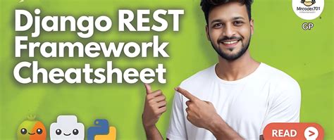 django rest framework drf cheatsheet dev community