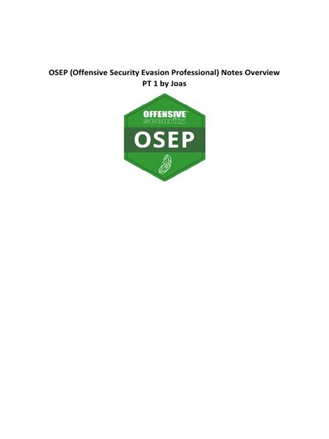 Osep Notes Basic By Joas Pdf Java Programming Language Assembly