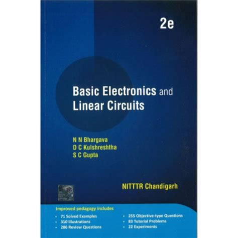 Basic Electronics And Linear Circuits 2 Ed By Bhargava Mybooksfactory