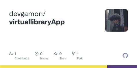 Github Devgamon Virtuallibraryapp
