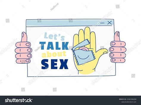 Lets Talk About Sex Online Babe Stock Vector Royalty Free Shutterstock