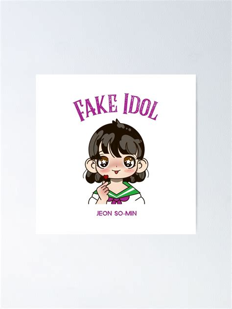 Fake Idol Jeon So Min Running Man Kshow Member Poster For Sale By