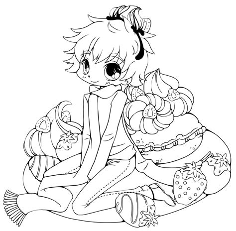 Аніме для розмальовки ⛩️ Pepelt