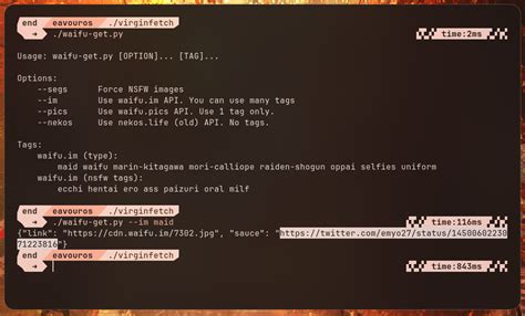 GitHub End 4 Virginfetch Small Python Script For Getting Waifu Images