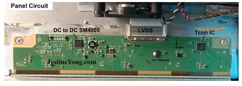 Led Monitor Panel Circuit Repair Basic Understanding Electronics
