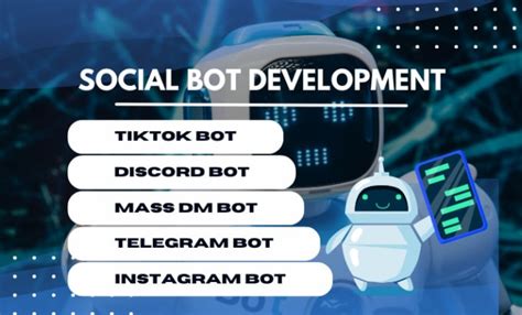 Develop Tiktok Bot Instagram Api Bot Discord Bot By Hanbot Fiverr