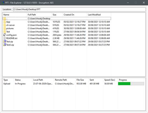 Github Hookjordan Fft Fft Fastfiletransfer Retwritten In Net Core