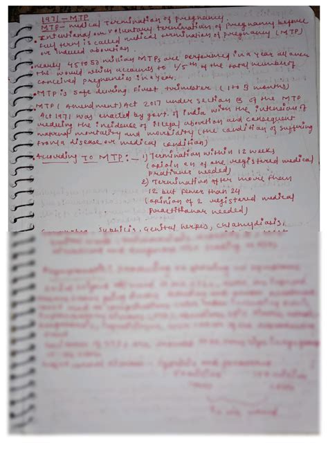 SOLUTION Reproductive Health Handwritten Short Notes Best Mind Map Best Summery Notes Fir 12th