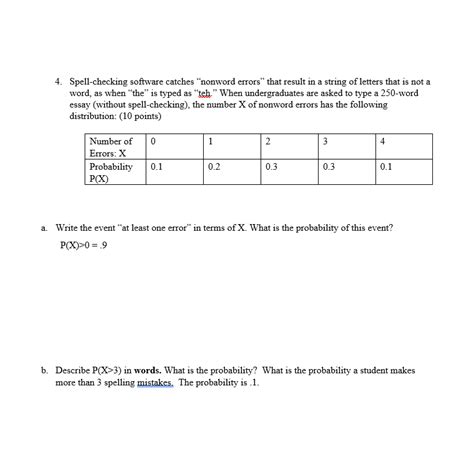 Solved 4 Spell Checking Software Catches Nonword Errors”