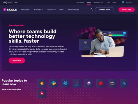 pluralsight skills and 10 education and courses online sites like