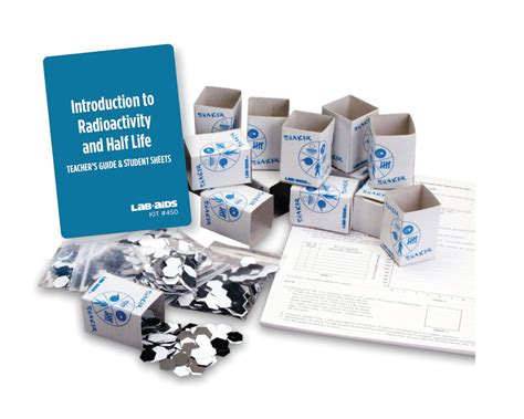 Radioactivity And Half Life Modeling Lab Aids