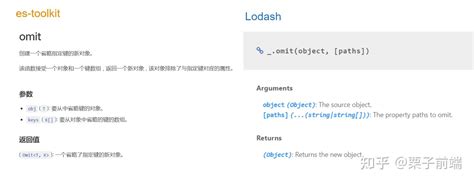 又来了一个工具库 es toolkit 和 lodash 对比一下 知乎