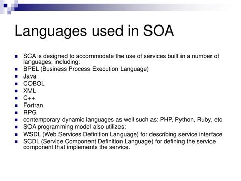 Ppt Soa Programming Model And Physical Architecture Model Powerpoint