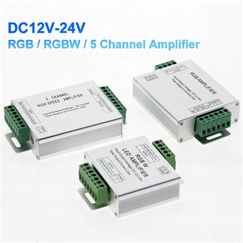 Led Rgbw Rgb Amplifier Dc5 24v 24a 30a Output Vicedeal