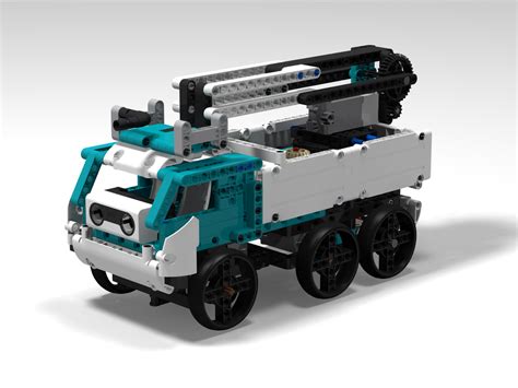 Lego Moc Airport Fire Truck Mindstorms Robot Inventor By Timmy83