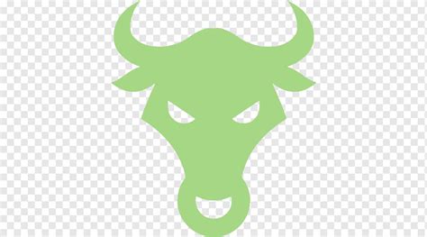 computer icons transparency scalable graphics bull head grass fictional character png pngwing