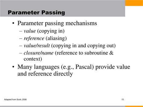ppt chapter 8 subroutines and control abstraction powerpoint