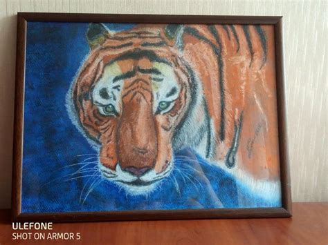 Картина тигр пастель — ціна 550 грн у каталозі Картини Купити товари для дому та побуту за