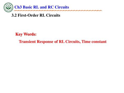 PPT Ch3 Basic RL And RC Circuits PowerPoint Presentation Free Download ID 3210412