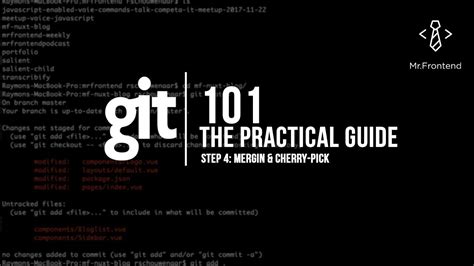 Git 101 The Practical Guide Step 4 Merging Branches Merge