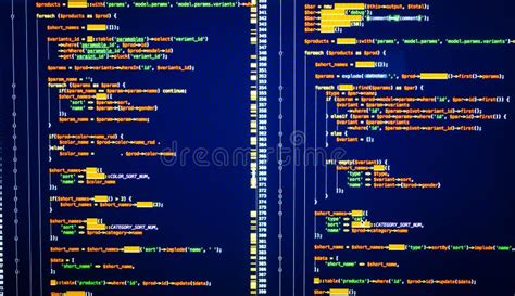 Programmierung Netz Das Auf Der Php Sprache Sich Entwickelt Php Auf Dem Schwarzen Hintergrund