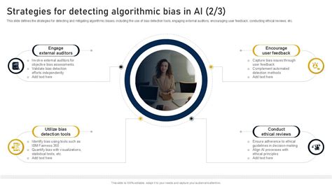 Strategies For Detecting Algorithmic Bias In Ai Mitigating Algorithmic Bias Ppt Sample Ppt