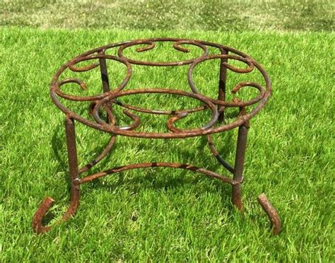 Plant Risers Set Of 3 Garden Iron And More