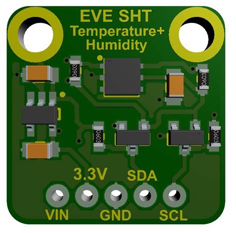 buy sht21 humidity and temperature sensor breakout online in india 7semi