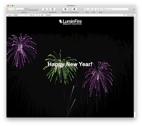 Fireworks For Claris Pro And Filemaker Pro Luminfire