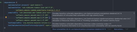 AWS Powertools Tracing V Contains Vulnerable Transitive Dependencies Issue Aws