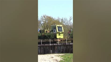 Csx Mow Train In Muncie Youtube