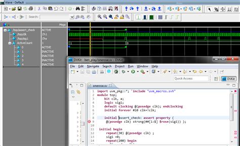 assertion to check for the toggle 0 1 of a signal systemverilog