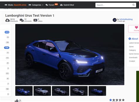 Infinity Modding Lamborghini Urus Pls Leak This R Beamng Leaked Mods