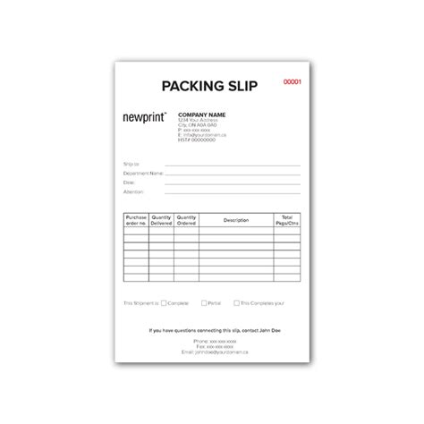 Custom Print Carbonless Forms Ncr Forms Printing Newprint
