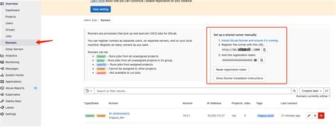 gitlab runner 三种runner创建和和使用 shared runners csdn博客