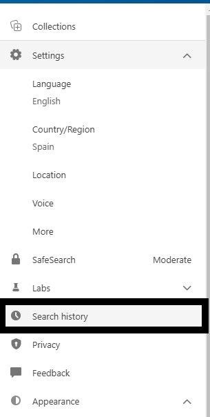 How To Delete Bing Search History Completely Bing History