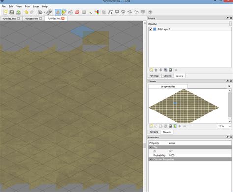 Isometric Is It Possible To Set The Grid In The Tileset To Isometric