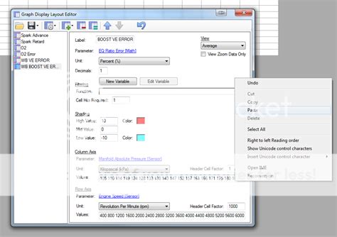 HOW TO Setup AFR Lambda ERROR Graphs Vs VE Table Non Virtual VE Vehicles
