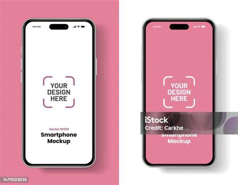 고립 된 배경을 가진 3d 현실적인 고품질 스마트 폰 모형 스마트 폰 모형 컬렉션 장치 전면 보기 흰색 배경에 그림자가있는 3d