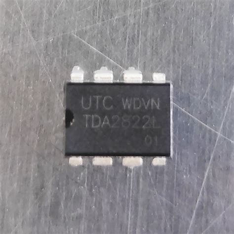Jual Ic Tda2822 Tda 2822 Dual Low Voltage Power Amplifier Dip 8