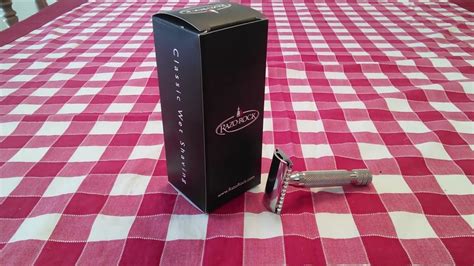 RazoRock Heavy Duty DE Razor - YouTube