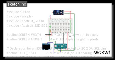 Ssd1306 Oled Wokwi Esp32 Stm32 Arduino Simulator