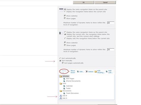 How To Change Order Of The Subsites In The Dropdown SharePoint Stack Exchange