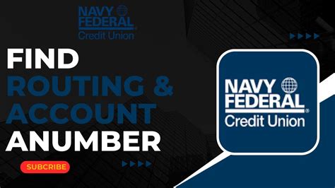 How To Find Routing And Account Number Navy Federal Youtube