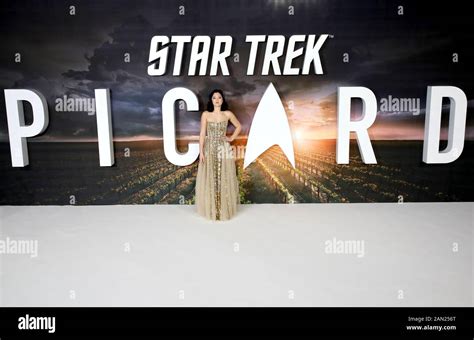 Isa Briones Attending The Star Trek Picard Premiere Held At The Odeon