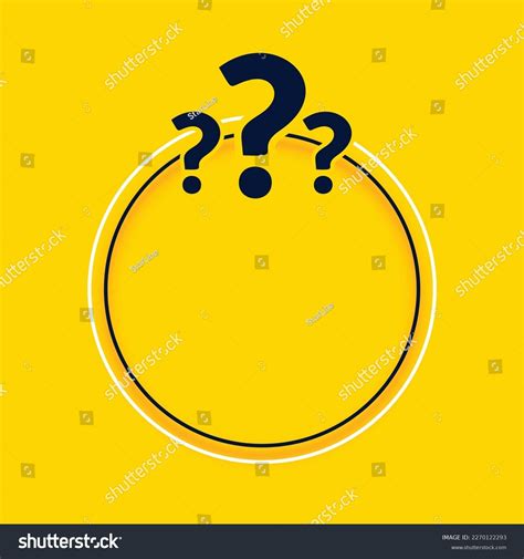question mark perfect sign queries ideas stock vector royalty free