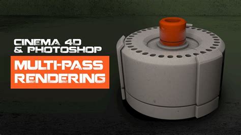 Multi Pass Rendering In Cinema 4d And Photoshop Youtube