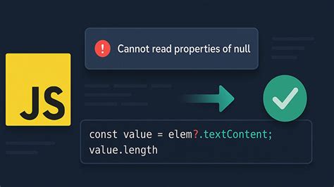 【javascript】「cannot Read Properties Of Null」エラーの解決策 コーディングライフスタイル