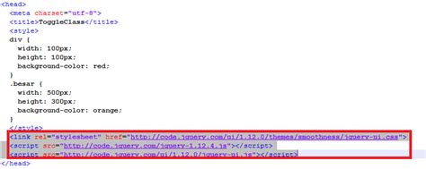 Fungsi Toggleclass Pada Jquery Ui Dan Penggunaanya