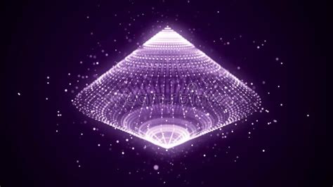 Futuristic Digital Shape From Dots And Lines Network Connection Structure Big Data